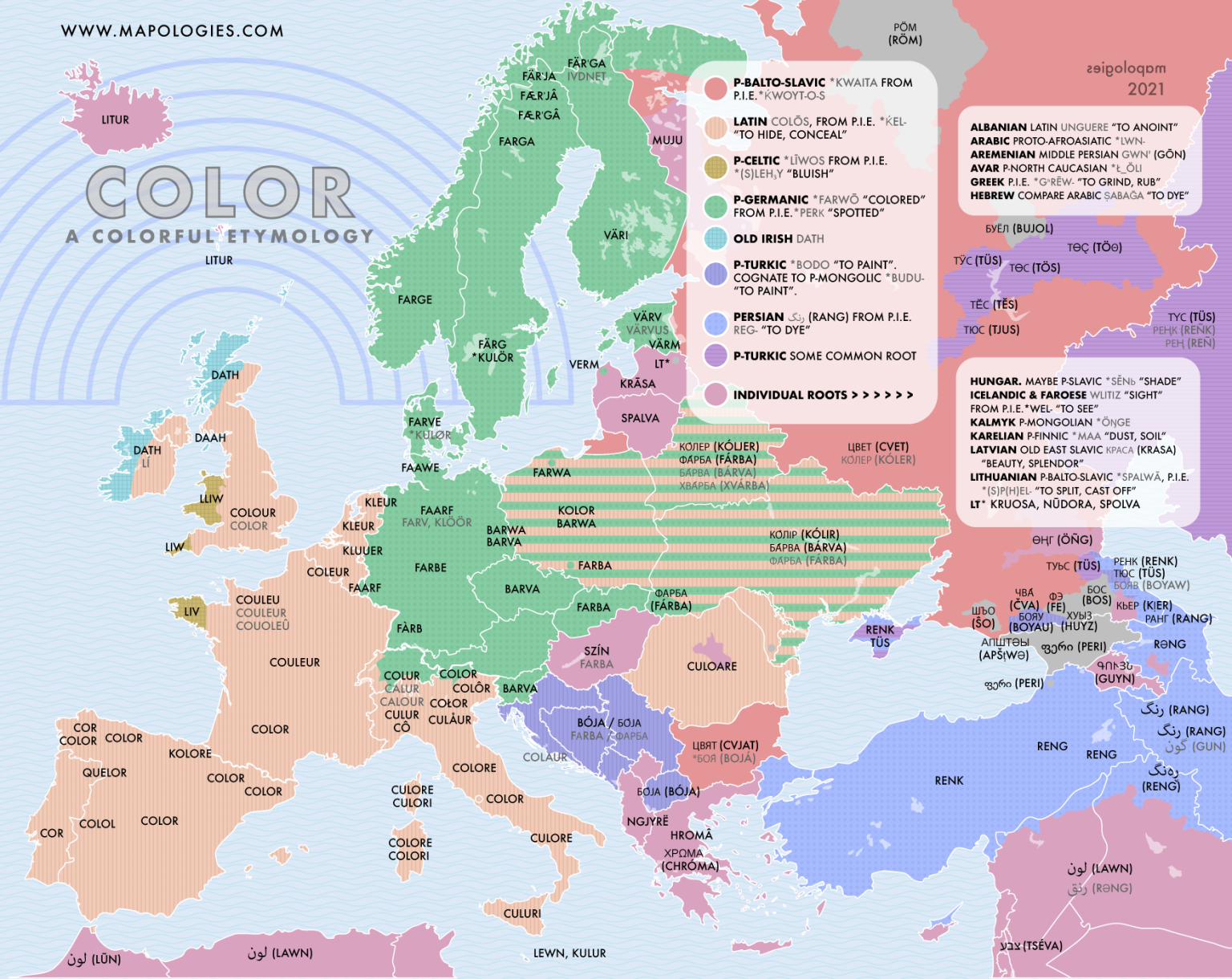 Colors • M A P O L O G I E S